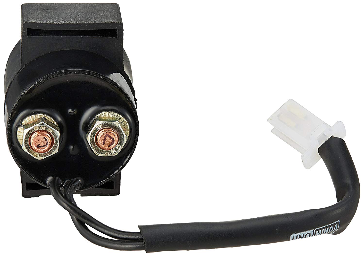 Uno Minda 850040 Starter Relay - 12V/ 80A - With Rubber Boot for BAJAJ ...