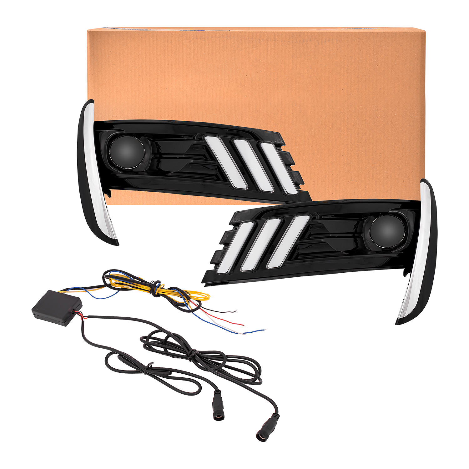 Uno Minda DRL-ALTIS 17 Daytime Running Light - DRL Set for Corolla Altis