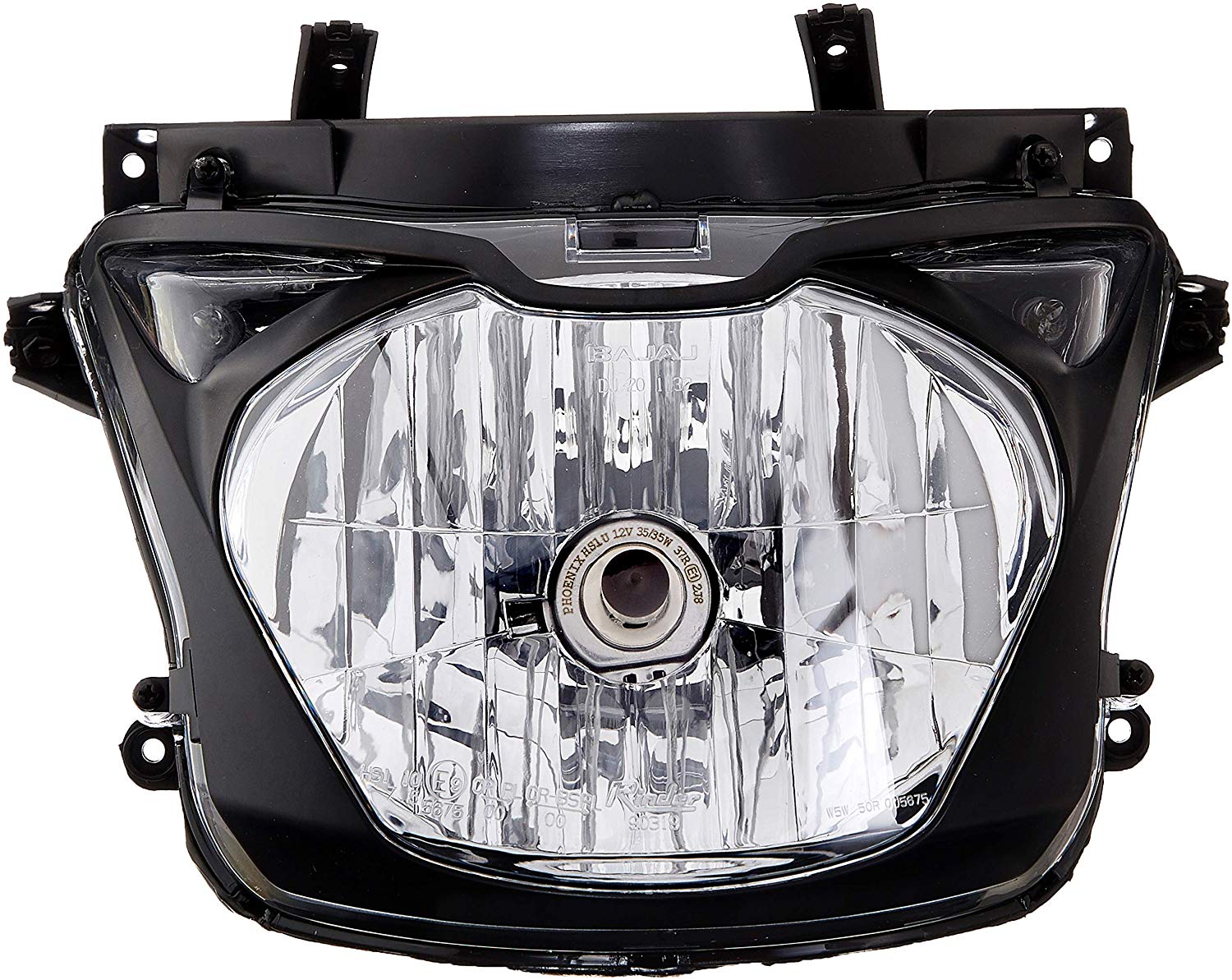 Uno Minda RB-018-HLA-WB HEAD LIGHT WITH WIRE & BULB FOR BAJAJ PULSAR ...