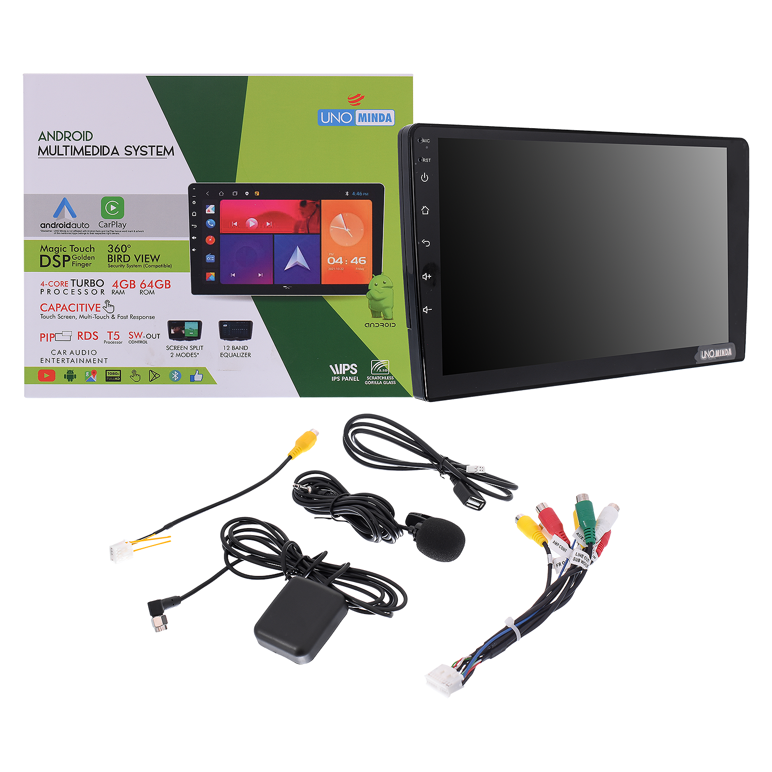 Uno Minda WTUNES-232MAACP 9 Inch Android Multimedia Player 2 GB, 32 GB ...