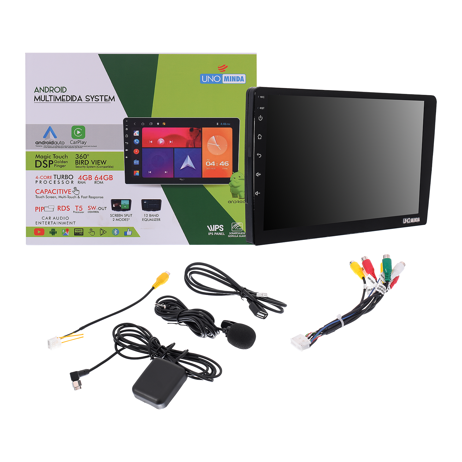 Uno Minda WTUNES-659TAACP 9 Inch Android Multimedia Player 4 GB, 64 GB ...