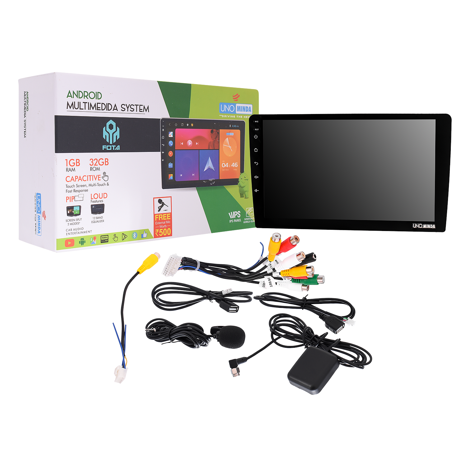 Uno Minda WTUNES-809T 9 Inch Android Multimedia player 1GB, 32 GB ...